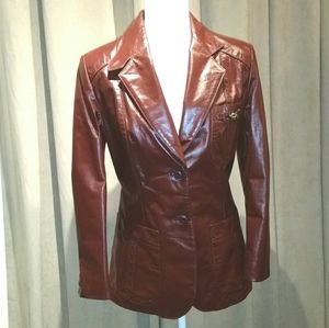 Etienne Aigner | Jackets & Coats | Etienne Aigner Vintage Leather ...